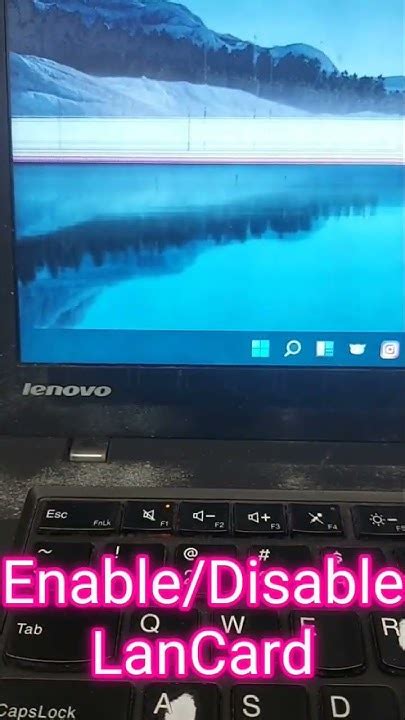 How To Enable Disable Lan Connection From Command Youtube