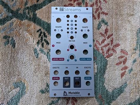 Mutable Instruments Streams Official Panel Reverb