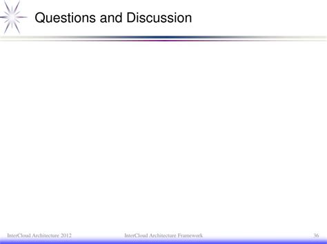 Ppt Defining Intercloud Architecture Framework Icaf For
