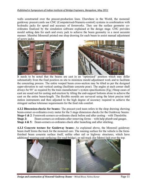 Technical Papers Iibe Paper May 11 Design And Construction Of Monorail Guideway Beams