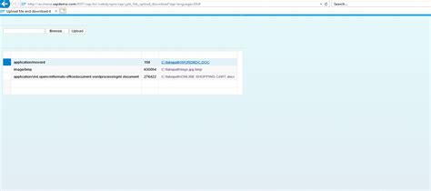 How To Upload And Download File Using Webdynpro Te Sap Community