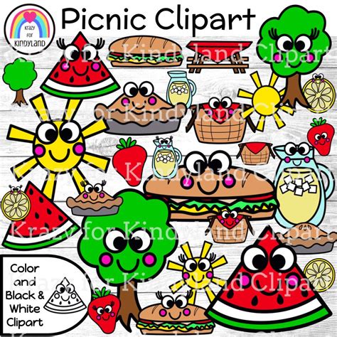 Picnic Food Clip Art