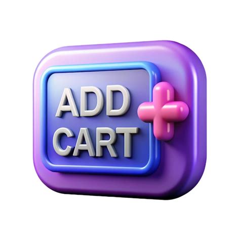 Add To Cart Button 3d Add To Cart Button Design Premium Ai Generated