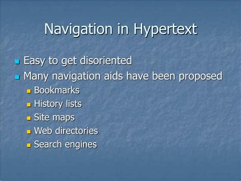 Ppt Hypertext Powerpoint Presentation Free Download Id1483037