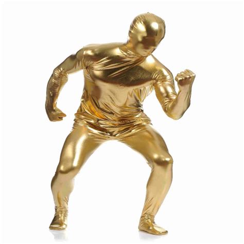 Metallic Spandex Bodysuit Lycra Shiny Catsuit Sexy Unisex Zentai Full