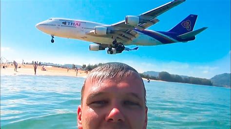 Пляж с САМОЛЕТАМИ на Пхукете Всё о Май Кхао Бич Youtube