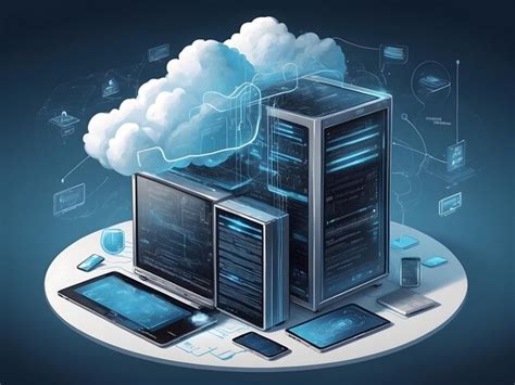 Premium Ai Image Embrace The Concept Of Remote Data Storage In The