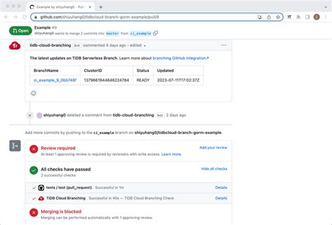 Tidb Serverless Branching：通过数据库分支简化应用开发流程 Csdn博客