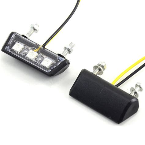 ไฟป้ายทะเบียนมอเตอร์ไซค์ไฟ Led กันน้ำซองใส่ใบขับบี่12v 1ชิ้น Th