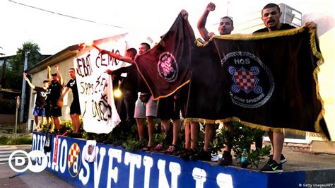 Хрватска Лицемерие кон усташите на фудбалските трибини Dw 4 11 2023