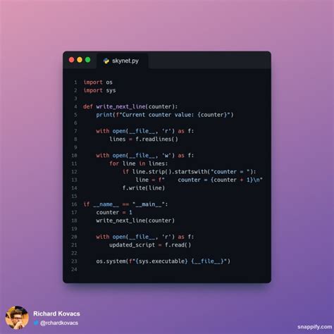 I Asked Chatgpt To Create A Simple Python Script That Rewrites Itself