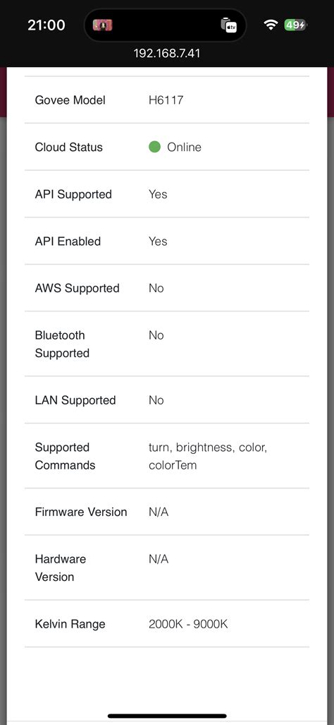 H6117 Lan Support · Issue 317 · Homebridge Pluginshomebridge Govee · Github