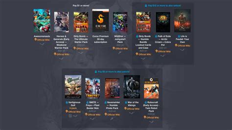 Latest Humble Bundle Mostly Stocked With Content Packs VG