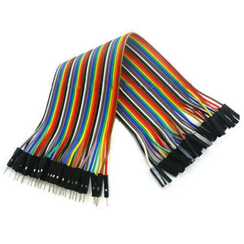 Kabel Arduino Jumper Wire Dupont Line High Quality 40pcs 20Cm Male To Female AgusYulianto2