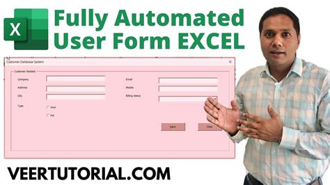 Data Entry Form Fully Automated In Excel Step By Step Learning Excel