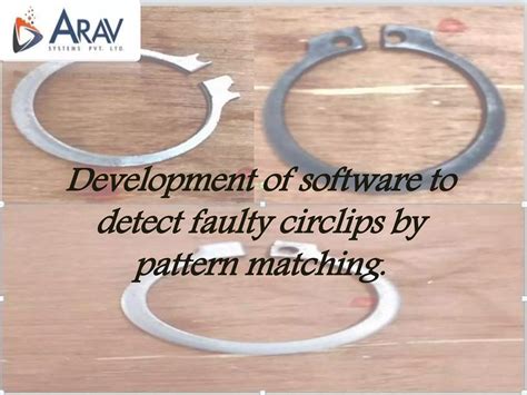 Defect Detection In Circlips Using Image Processing In Ni Lab View Pptx