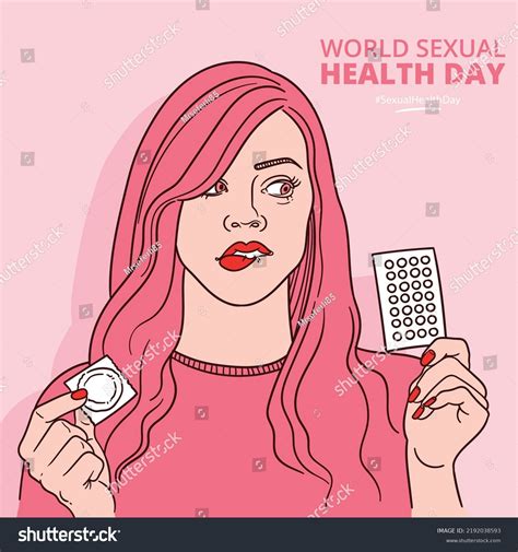 World Sexual Health Day Greeting Card Stock Vector Royalty Free