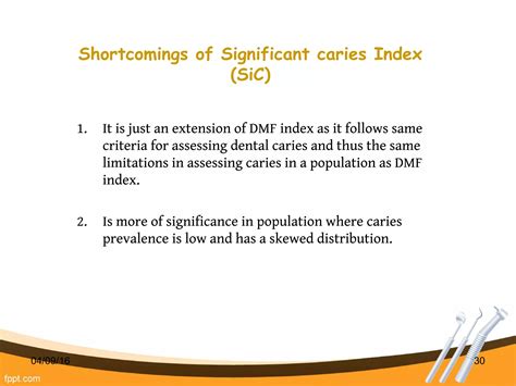 International Caries Detection And Assessment System Icdas Ppt