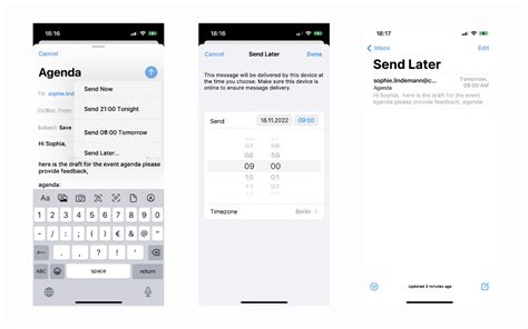 Scheduled Emailing How To Send Emails Later With IOS