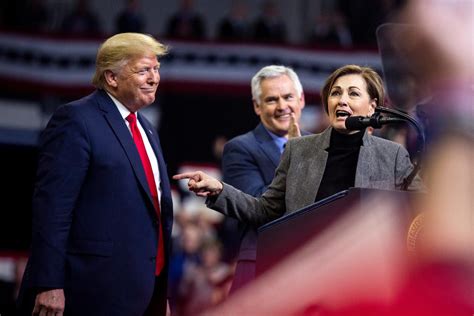 Kim Reynolds Says She Would Absolutely Appear With Donald Trump After