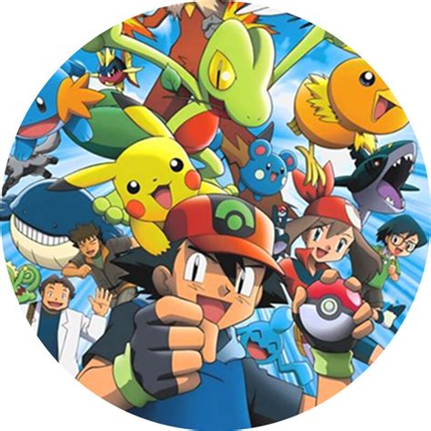 Pokemon Pikachu All 4 5 Cm Sukkerprint Kageprint Med Tekst 15 Stk