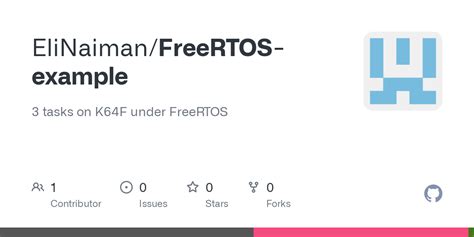 GitHub EliNaiman FreeRTOS Example Tasks On K F Under FreeRTOS