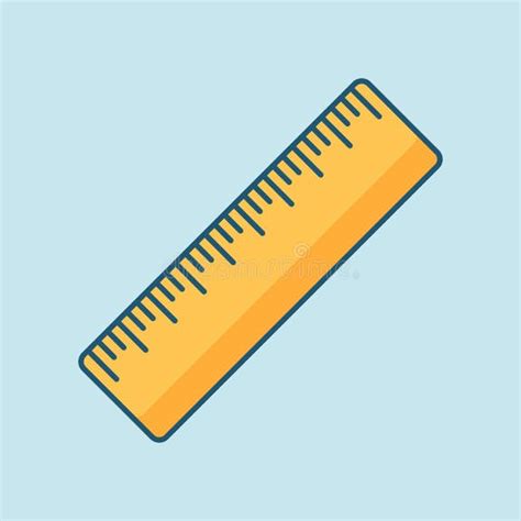 Metric Measurement Icon In Flat Style Measure Scale Vector Illustration On Isolated Background