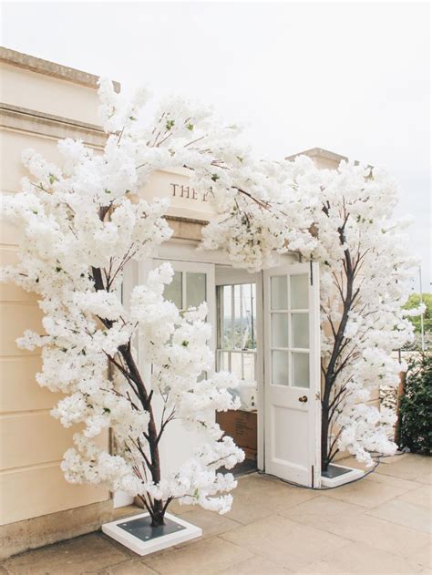 Arched Blossom Tree Entrance Imagine Event Design Blossom Tree