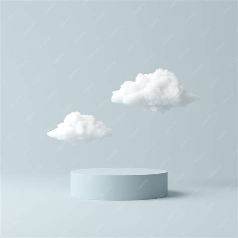 추상적 인 배경 제품 디스플레이 장면 3d 렌더링 프리미엄 사진