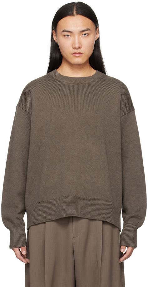 Studio Nicholson Brown Alto Sweater Studio Nicholson
