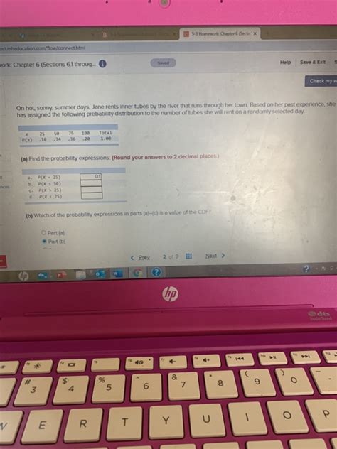 Solved 5 3 Homework Chapter 6 Sectic X