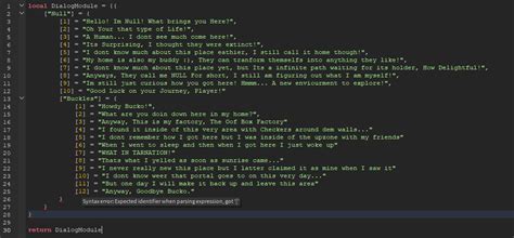 Tables Isnt Working Scripting Support Developer Forum Roblox