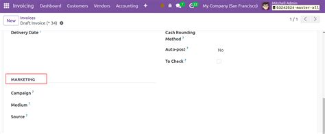 Configuration Panel In Odoo 17 Invoicing Odoo 17 Community Book