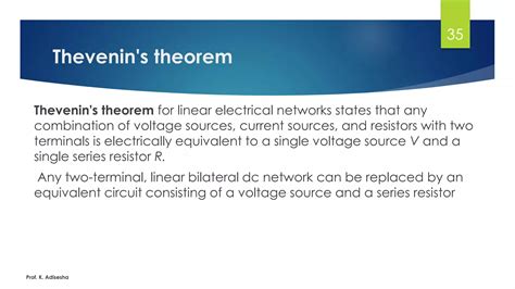 Network Theorems By Adi Ppt
