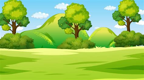 Park Clipart Background Grass