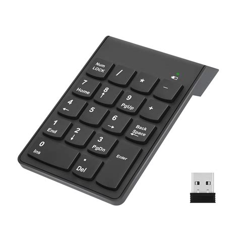 Wireless Number Pad Numeric Keypad Numpad Keyboard 10