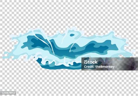 게임 애니메이션을 위한 벡터 프레임 워터 스플래시 투명 배경에 물 폭발 특수 효과 Fx 애니메이션 프레임 그래픽 사용자 인터페이스에 대한 스톡 벡터 아트 및 기타 이미지