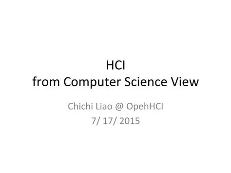 Pdf Hci Introduction Dokumentips