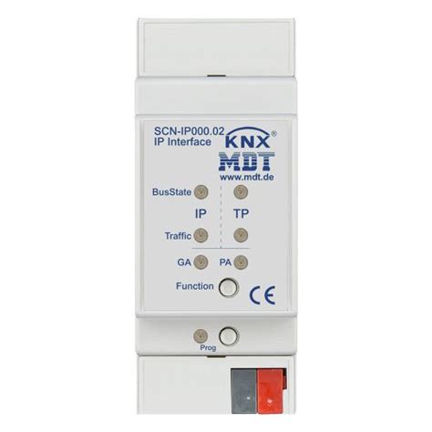 IP Interface SU MDRC With Email And Time Server Functions Power Supply By KNX Bus