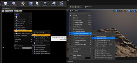 Why Is There No Lightmap Density View In 51 Runrealengine