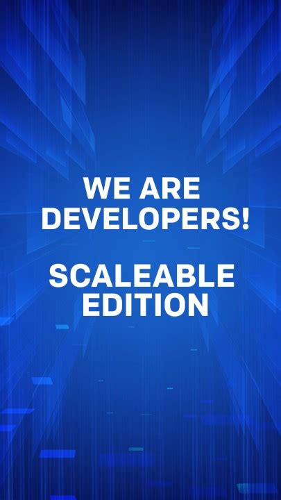 scaleable solutions on linkedin wearedevelopers developerlife codeandconquer techhumor…