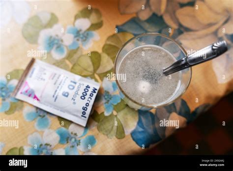 90 Year Old Senior Following Laxative Treatment With Macrogol Laxative