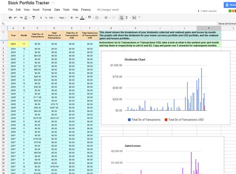 Stock Trading Tracking Spreadsheet Intended For Free Online Investment Stock Portfolio Tracker
