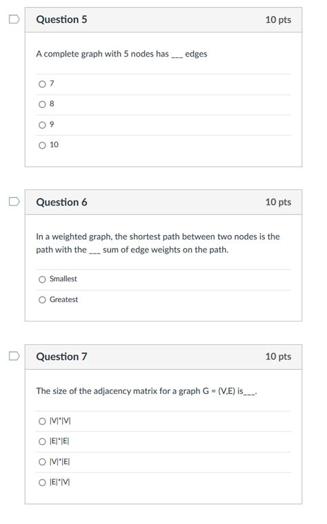 Solved A Complete Graph With Nodes Has Edges Chegg