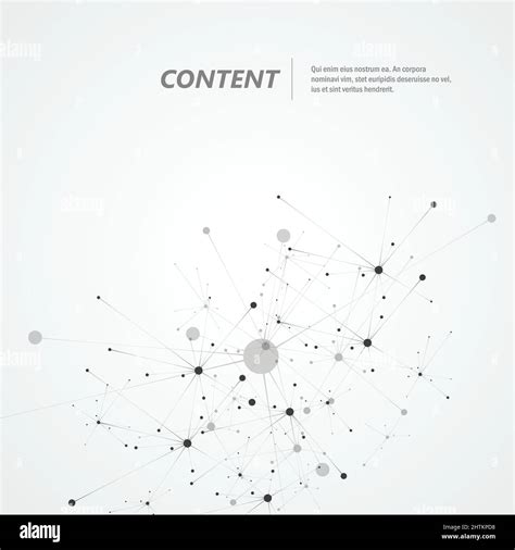Connection Science Molecule Background Stock Vector Image And Art Alamy