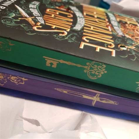 The Inheritance Games The Hawthorn Legacy And The Final Gambit With Stenciled Edges Etsy