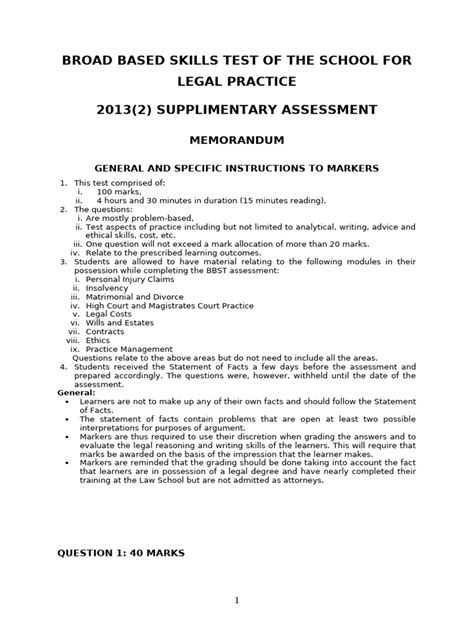 Final Bbst 2013 2 Amended Supp Memorandum Pdf Legal Liability Negligence