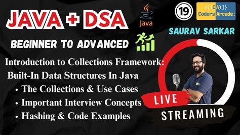 Dsa In Java 🎯 Collections Framework Important Questions Livesession Coders Arcade