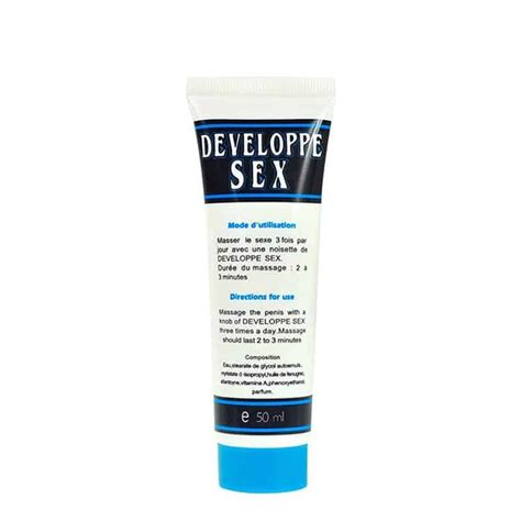 Developpe Sex Krem Penis Büyütücü Krem