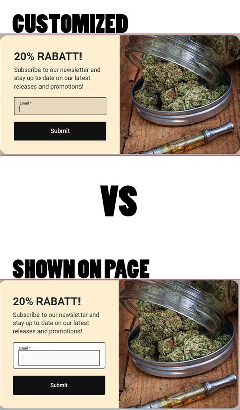 Popup Form Field Customization Doesnt Want To Apply General